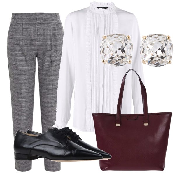 Colloquio di lavoro: outfit donna Basic per ufficio e tutti i giorni ... Colloquio di lavoro: outfit donna Basic per ufficio e tutti i giorni ...